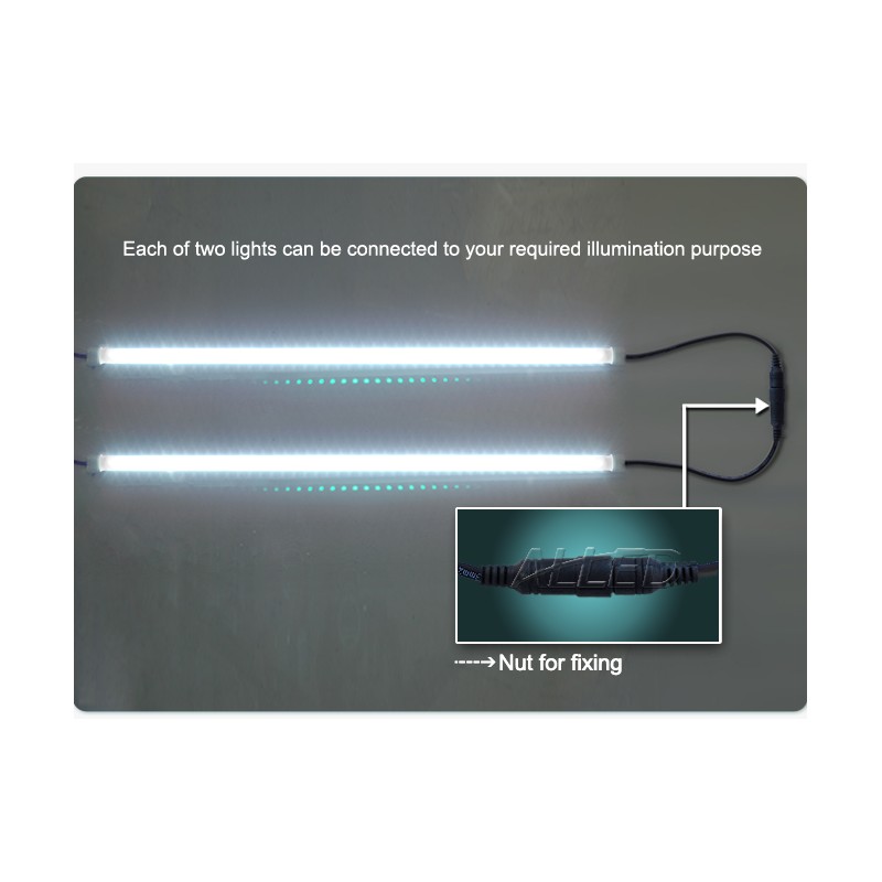 4X 500mm LED Camping Strip Light Without Carry Bag