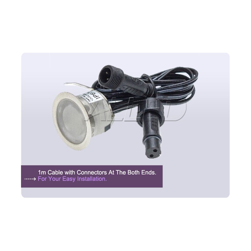 6XWaterproof 12v LED RGB Courtesy Lights Outdoor Stairway/RV/Step ...