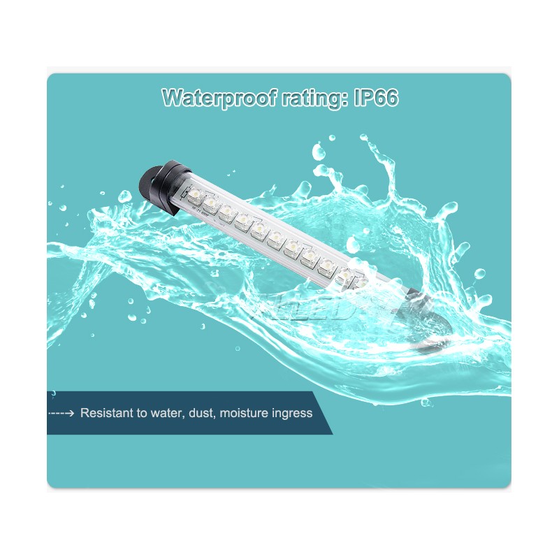 12V Waterproof LED Tube Light Boat/Caravan/Truck/Trailer/Strip Cool ...