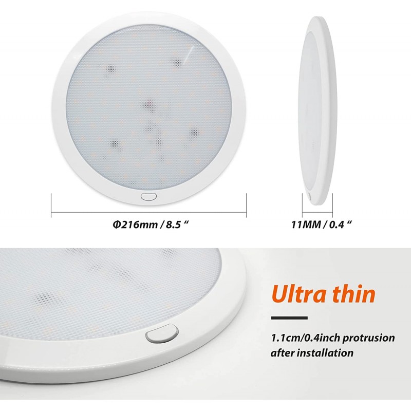 12V LED Ceiling Light, dimmable ceiling lights, 12v LED Dimmabel Down ...