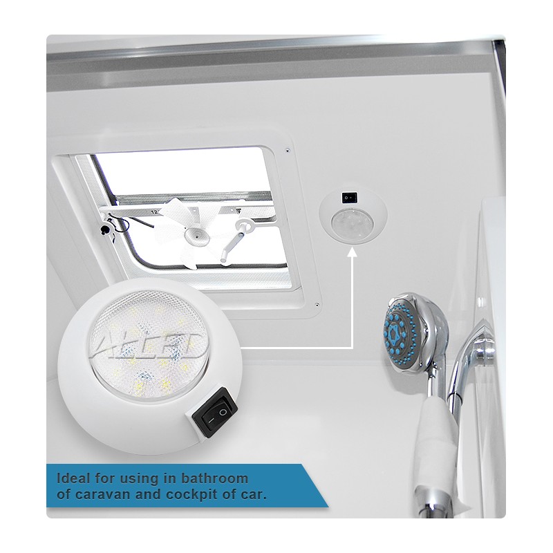 12V LED Cabin Light, 12v LED Dome Light, 12v LED Horsebox Light, Led ...