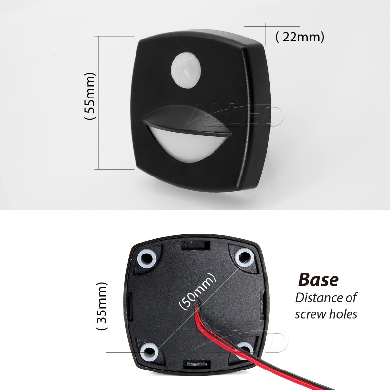 12v LED Sensor Courtesy Light, rv step light montion sensor