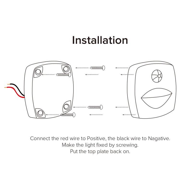 12v LED Sensor Courtesy Light, rv step light montion sensor