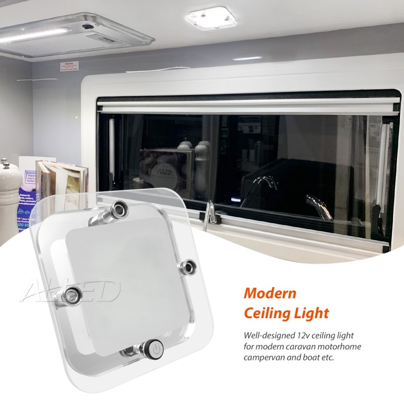 Caravan LED Crystal Roof Ceiling Light