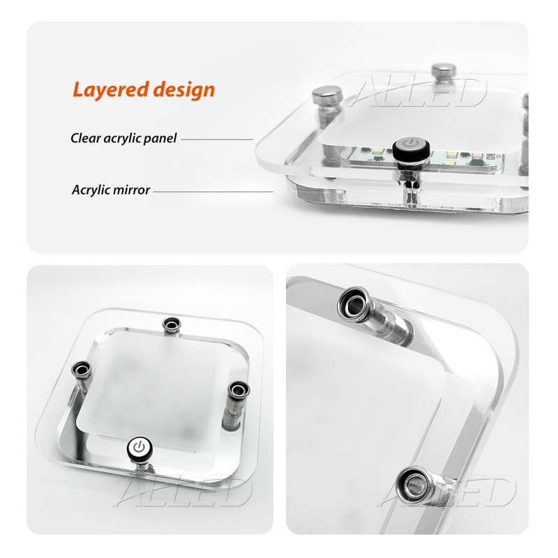 Caravan LED Crystal Roof Ceiling Light