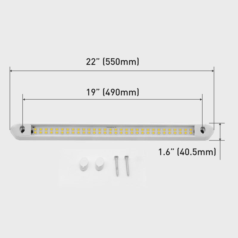 24V DC Waterproof LED Awning Light