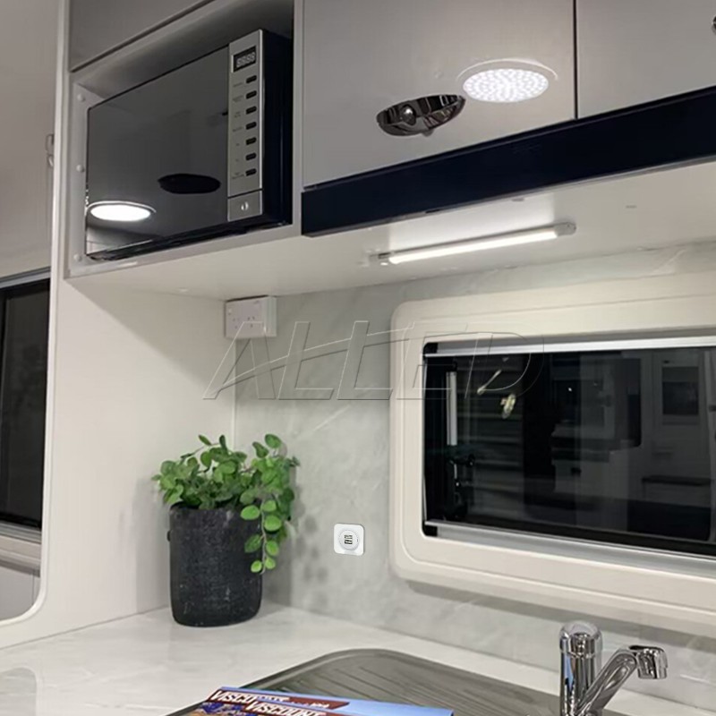 12v DC wall mounted dual USB portal, 24v DC wall mounted dual USB ...