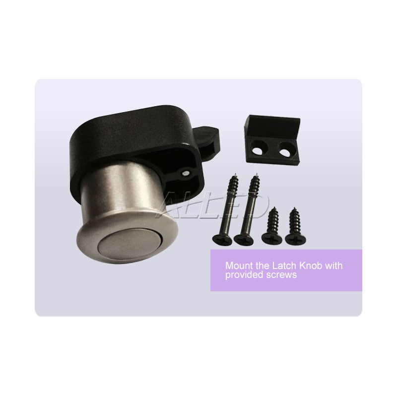 push bottom cabinet lock, Push Button Cabinet Door Latch Knob, Drawer ...
