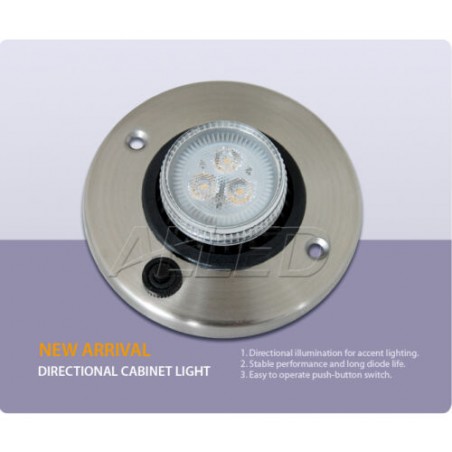 12V LED Eyeball Cabinet Lights, directional cabinet light
