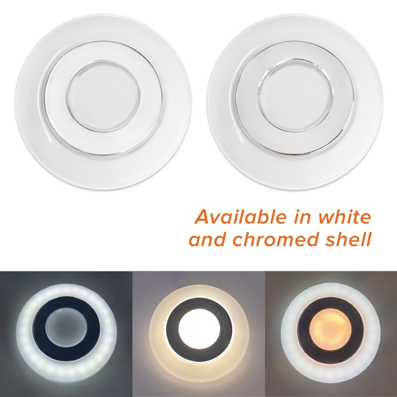 12v led lights caravan, 12v dual ceiling lighting, 12v led dual dome ...