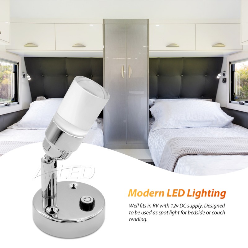 12V Reading Light, caravan reading lights