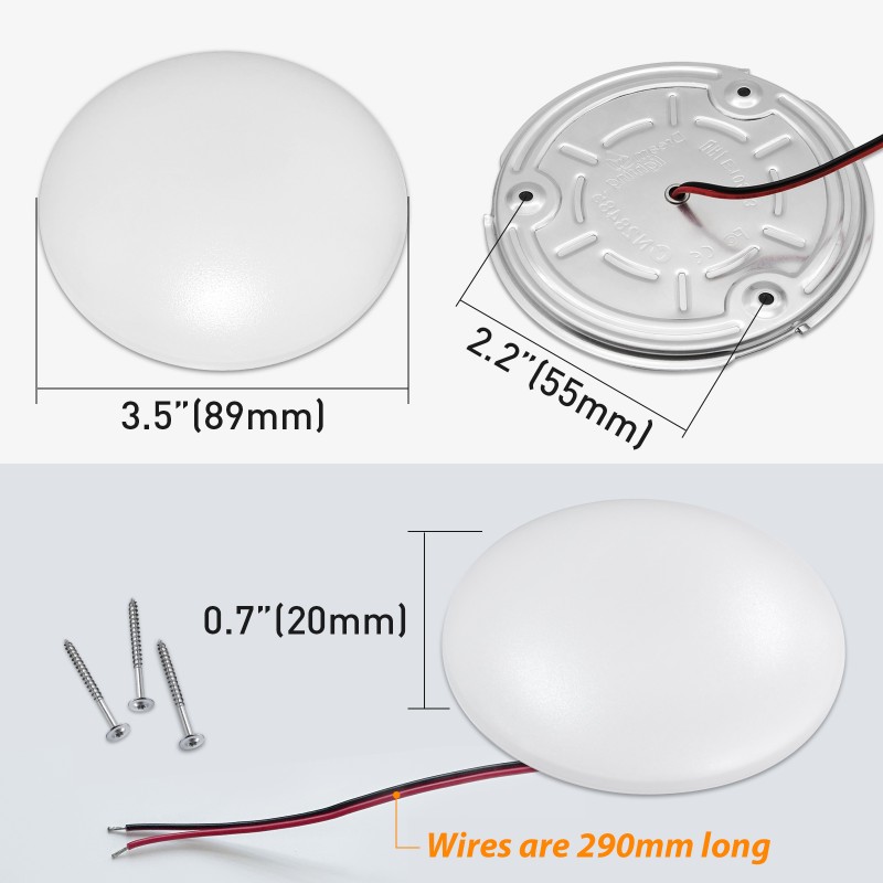caravan ceiling lights, 3.5inch down lights, dome lights, cabinet ...