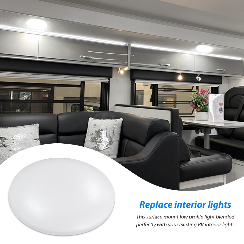 12V LED Roof Cabin Light Cool White/Warm White