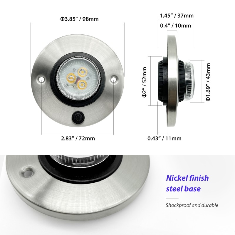 12V LED Eyeball Cabinet Lights, directional cabinet light