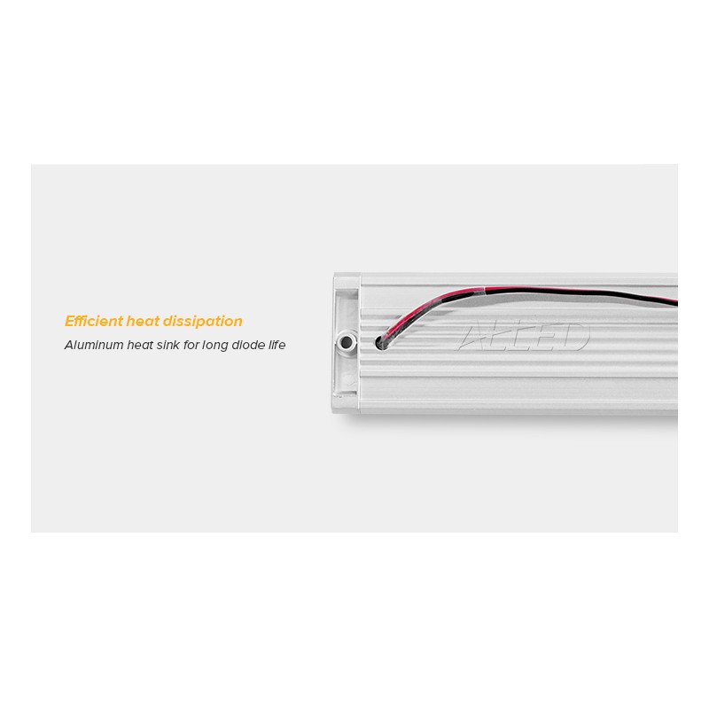 220/320mm Ultra Slim 12v LED Under Cabinet Strip Light Bar With Swipe ...