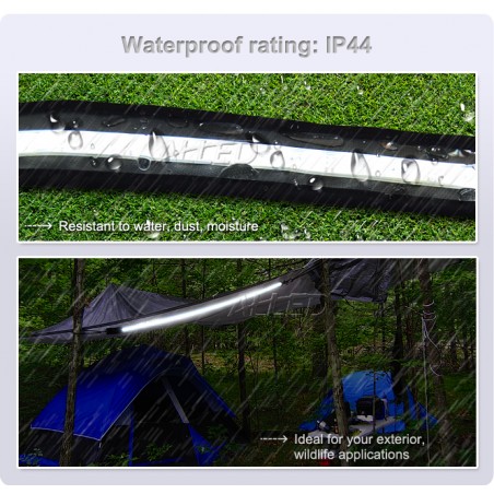 LED Flexible Strp Light with velcro back for camping purpose