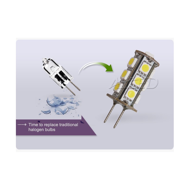 12V LED Replacement Bulbs, Tower Type G4 Lamps