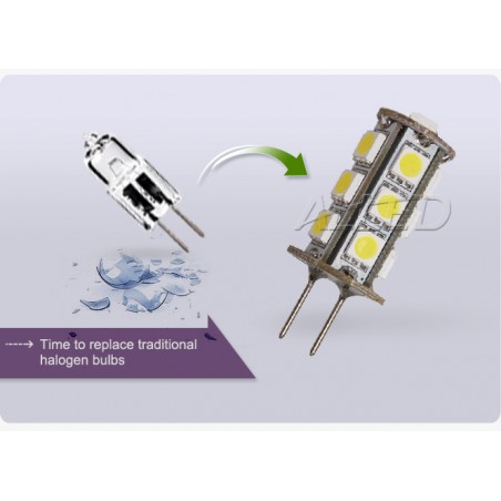 12V LED Replacement Bulbs, Tower Type G4 Lamps