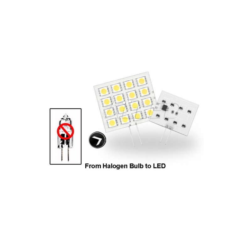 12V LED G4 Replacement Bulbs，Cabinet Down Light for RV Caravan/Trailer ...