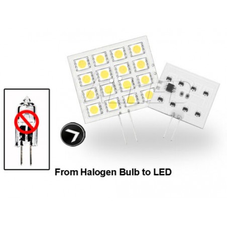 12V LED G4 Replacement Bulbs，Cabinet Down Light for RV Caravan/Trailer ...